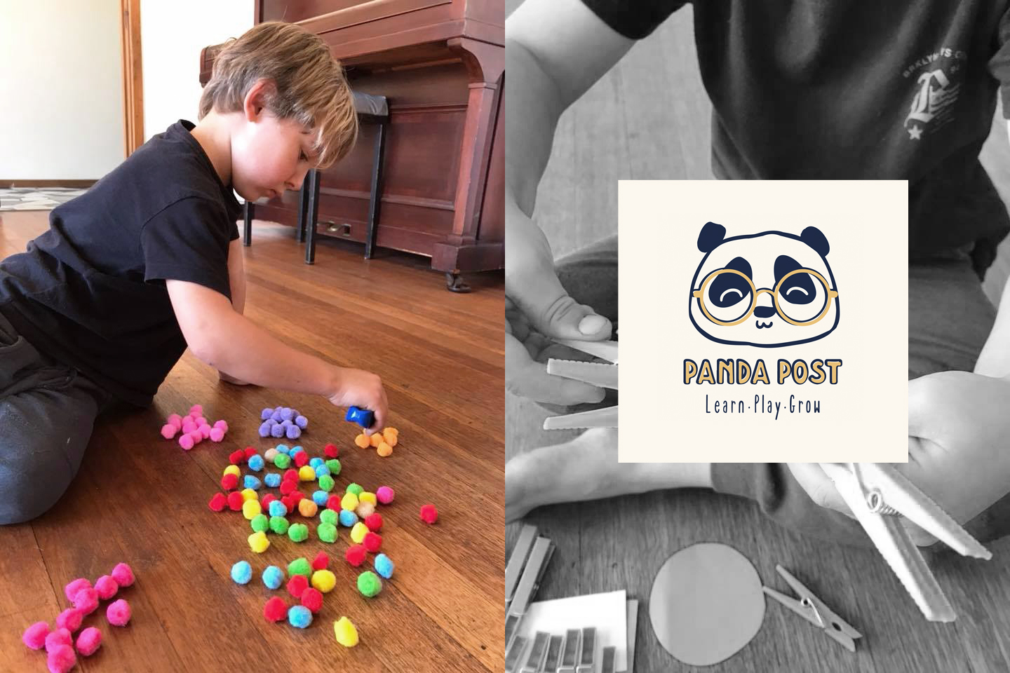 Panda Post Learning – teaching me | Slow Down Family